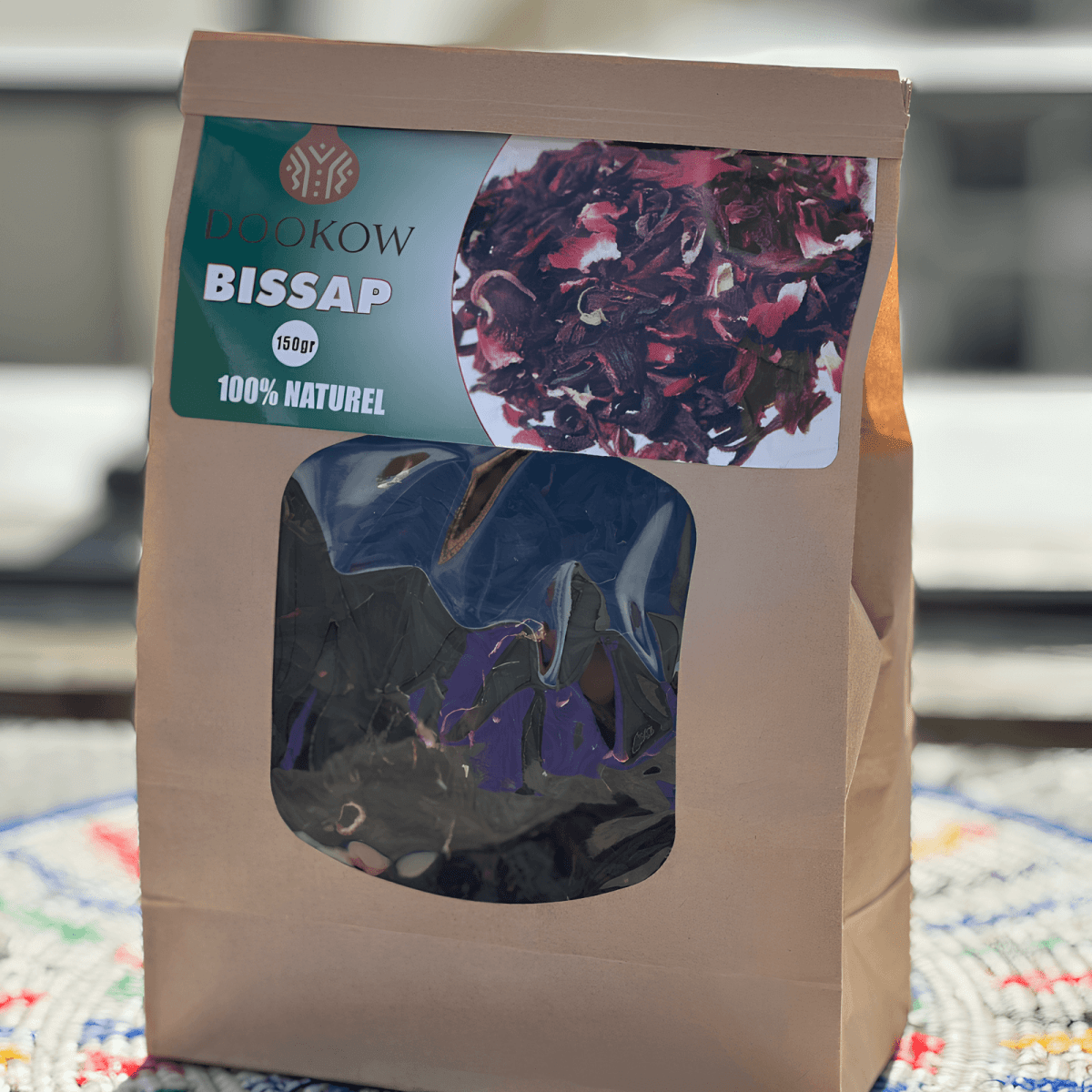 Bissap Fleurs d’Hibiscus 150g | Jus Rouge & Tisane – DOOKOW